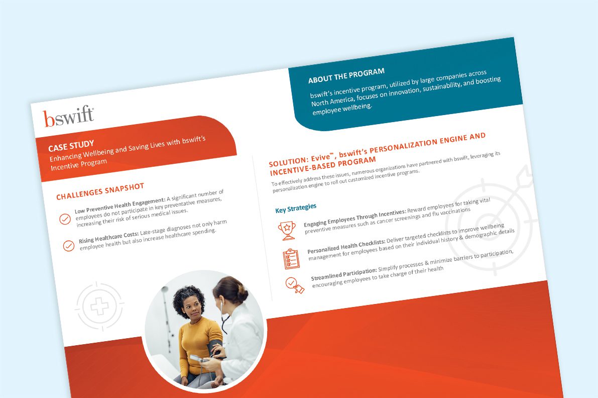 bswift Incentive Program for Improved Employee Productivity - bswift